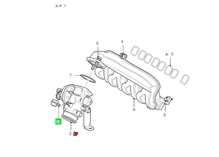 Intake air temperature sensor to suit VH/VJ 2.4L Ford Transit RWD 9C11 ...