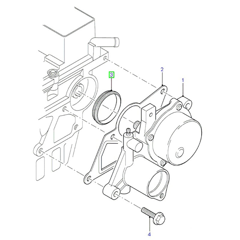 Genuine Brake Vacuum Pump Seal / Gasket to suit VH, VJ, VM & VO Ford T ...