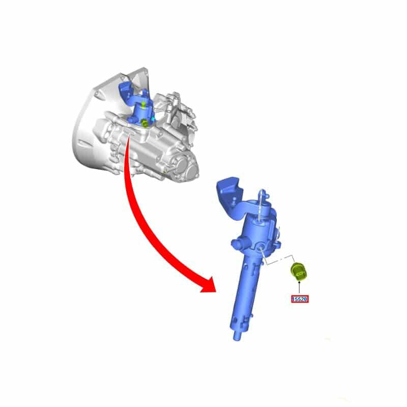 Genuine Reverse Light Switch to suit FWD 6 Speed VMT6 VM / VO Ford Tra ...