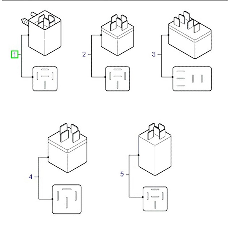 Flasher Relay to suit VH / VJ / VM Ford Transit 1C1T13350AA / 4162892 ...